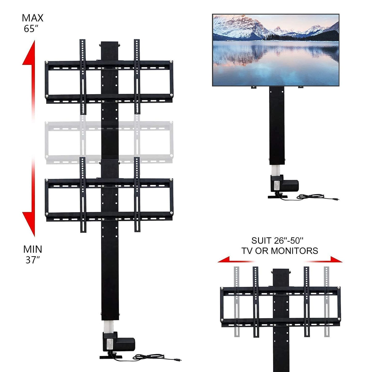 How to design TV Lift Motor for TV Motorized Lift